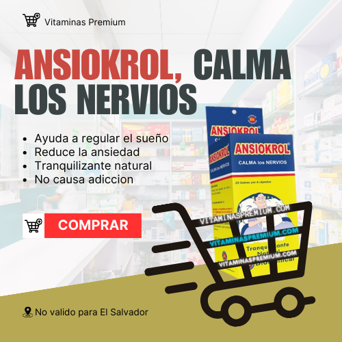 AnsioKrol – Tranquilizante Natural para Regular el Sueño y Reducir la ...
